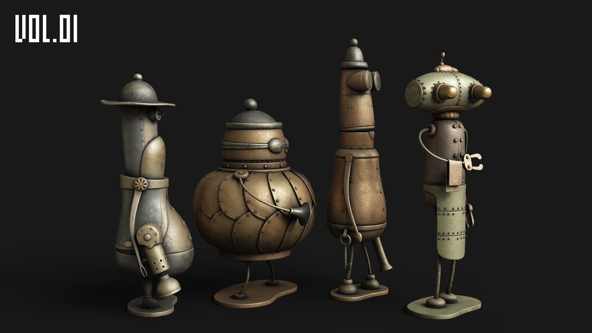 Machinarium Anniversary Edition 3D model | CGTrader