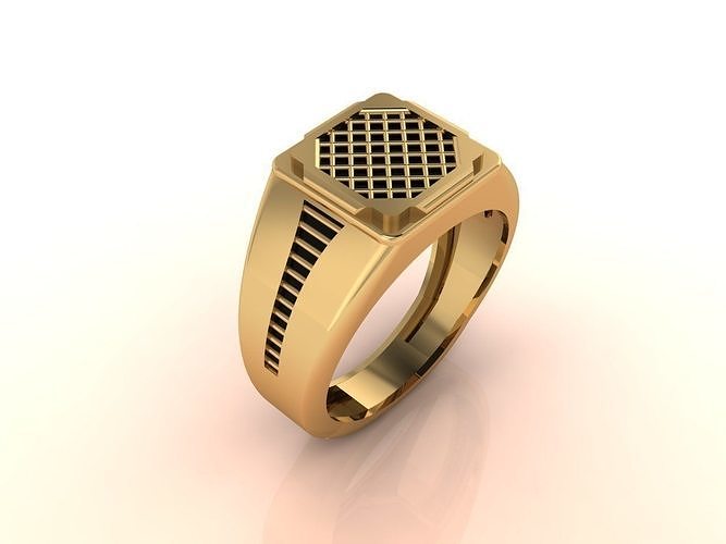 Gents Ring - Mens Ring STL READY FILES With 3DM Files 3D model 3D model ...