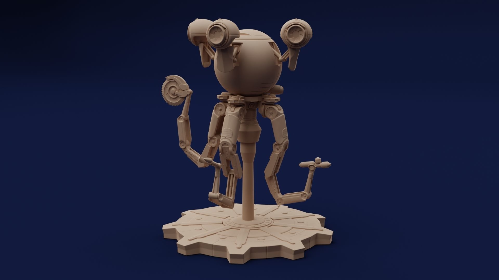 Fallout Codsworth 3D model 3D printable | CGTrader