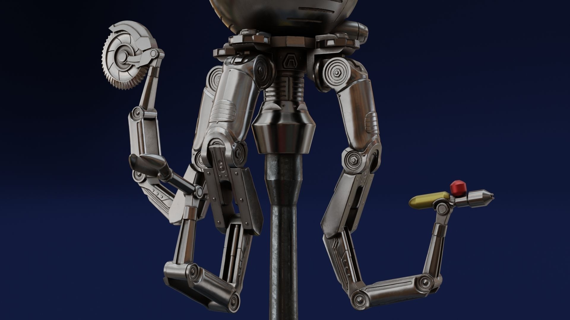 Fallout Codsworth 3D model 3D printable | CGTrader