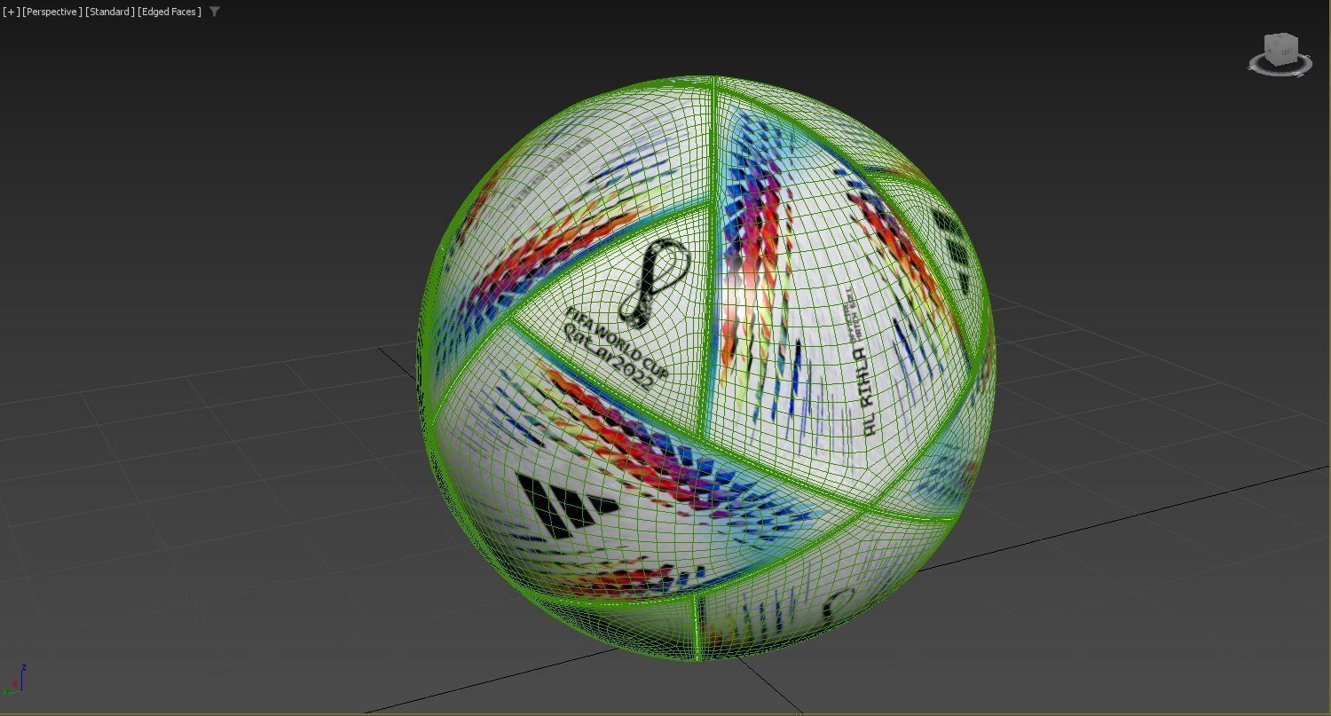 FIFA WORLD CUP 2022 Official Match Ball 3D model | CGTrader