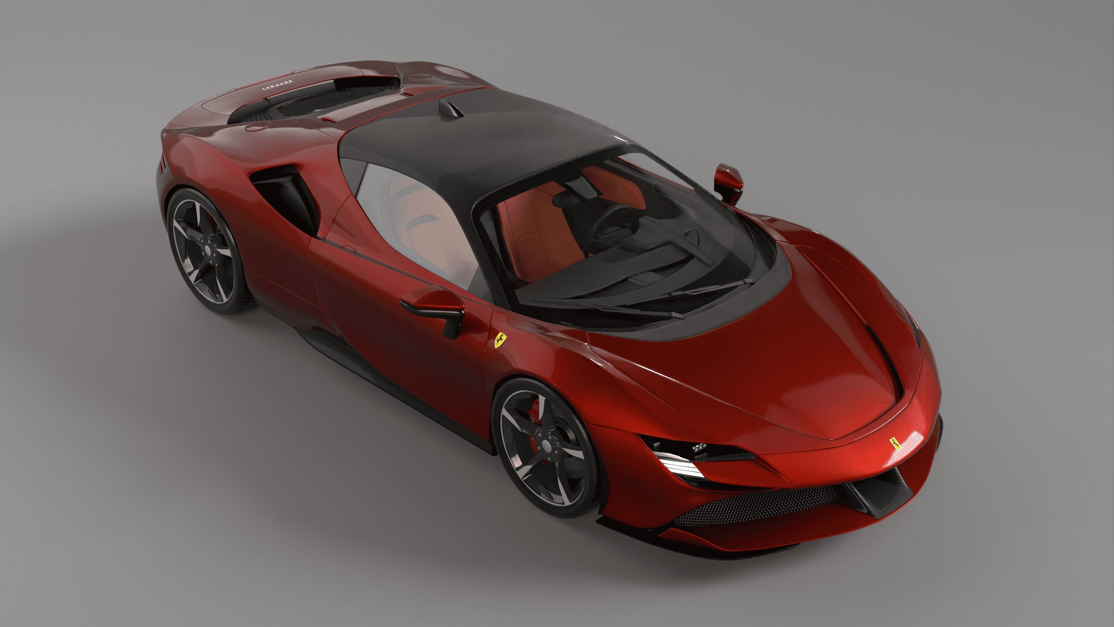 Ferrari SF-90 Stradale 3D model | CGTrader