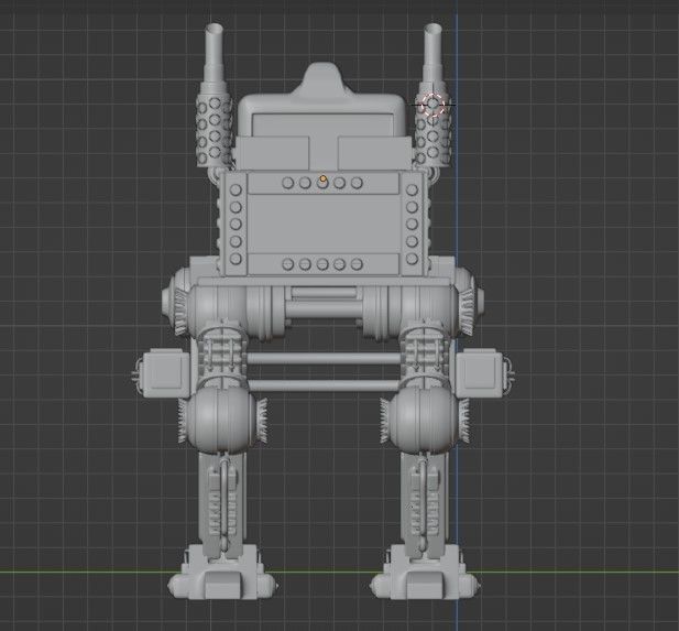 war machine 3D model | CGTrader