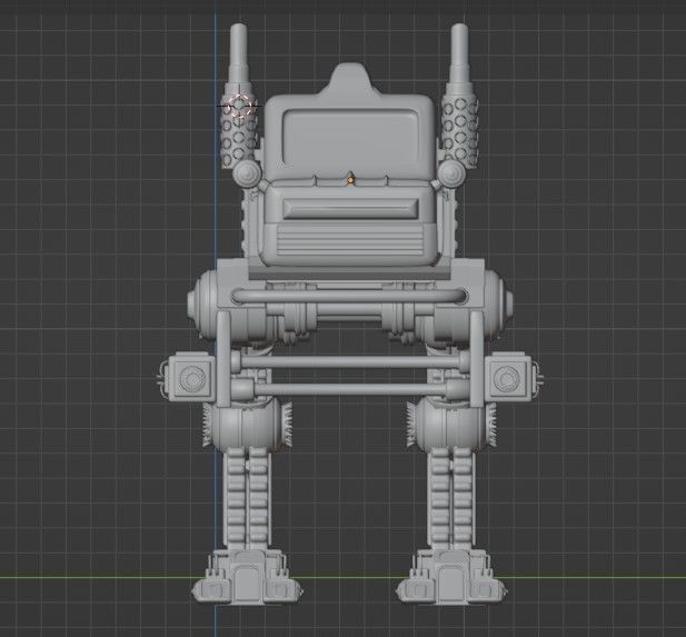 war machine 3D model | CGTrader