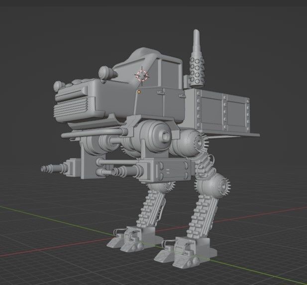 war machine 3D model | CGTrader