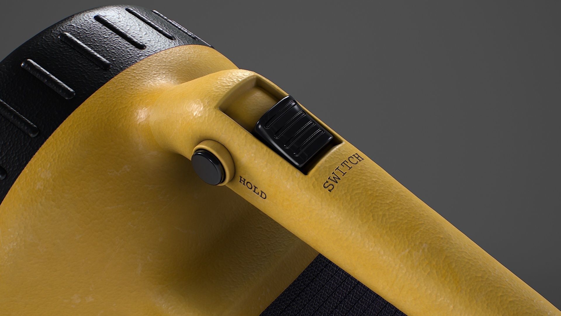 Handheld Rechargeable Flash Light 3D model | CGTrader