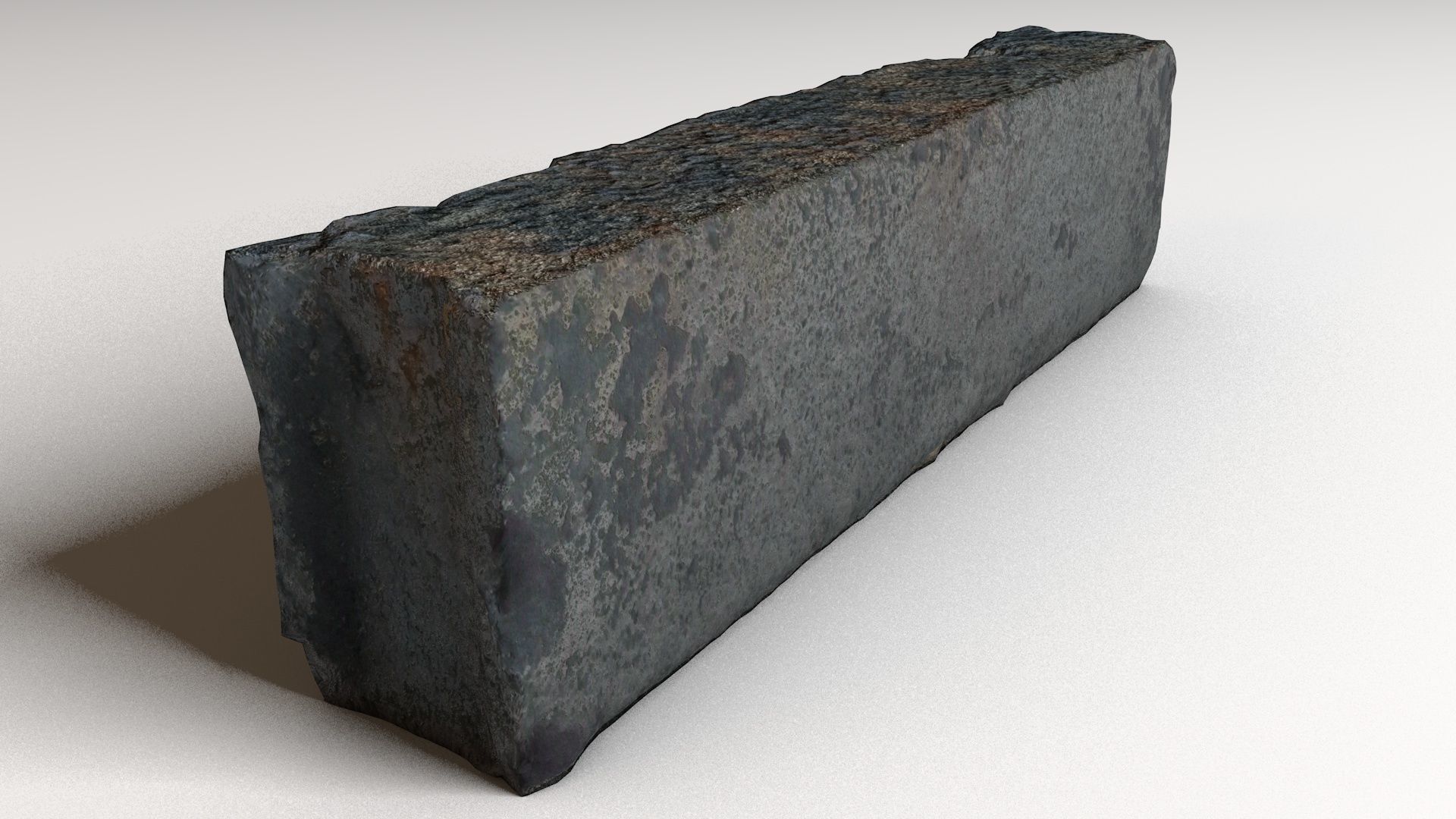 Old concrete blocks 3D model | CGTrader