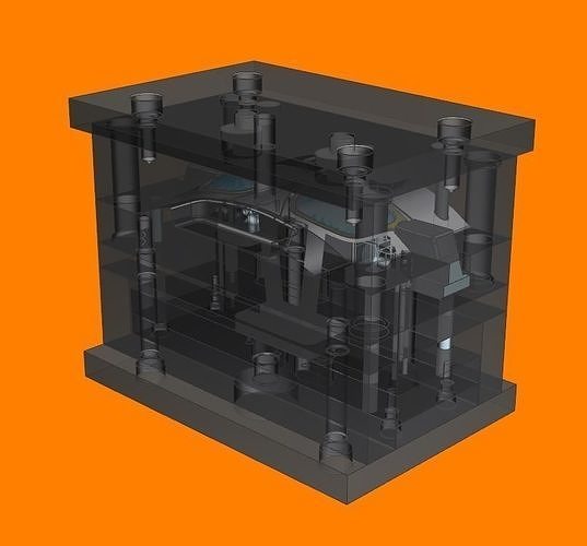 glasses frame mold p1 3D model 3D printable | CGTrader