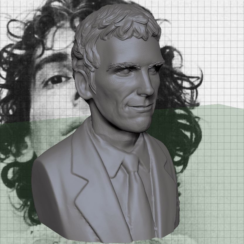 Luis Alberto Spinetta - Printable 3D model 3D printable | CGTrader