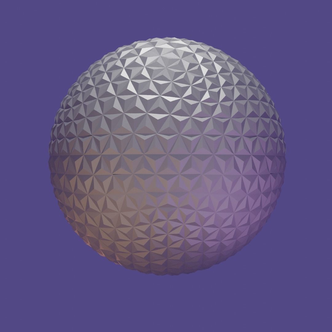 Epcot Ball Case 3D model 3D printable | CGTrader
