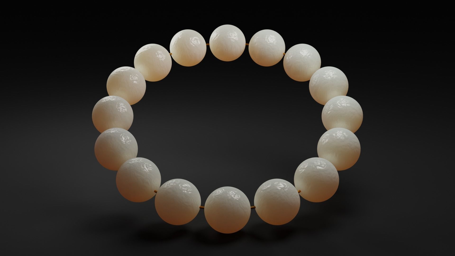 3D model Bracelet Beads VR / AR / low-poly | CGTrader