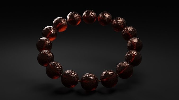 3D model Bracelet Beads VR / AR / low-poly | CGTrader