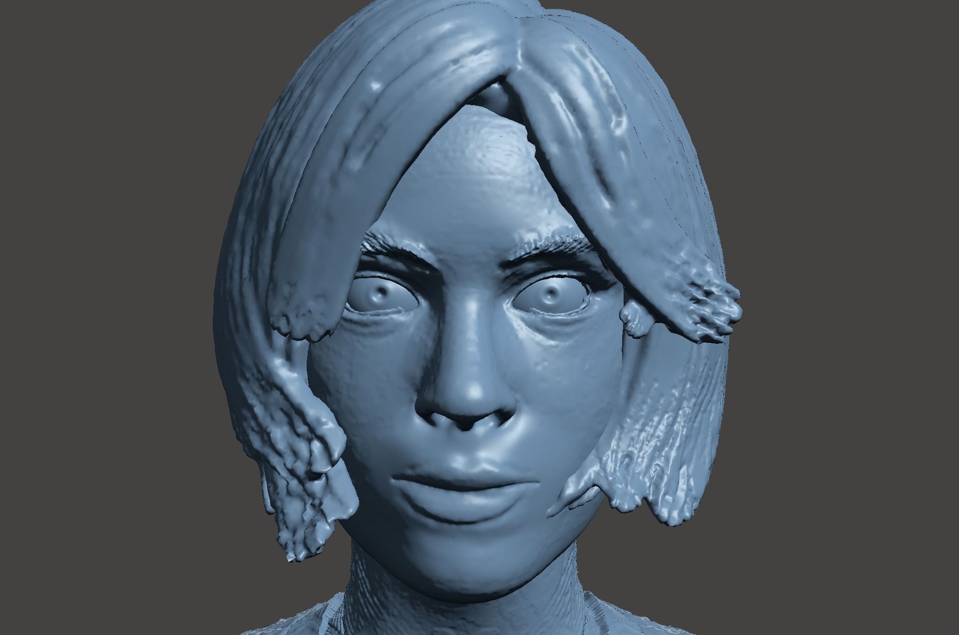 CORTANA HALO 4 - ULTRA HIGH DETAILED SURFACE-GAME ACCURATE STL 3D model ...