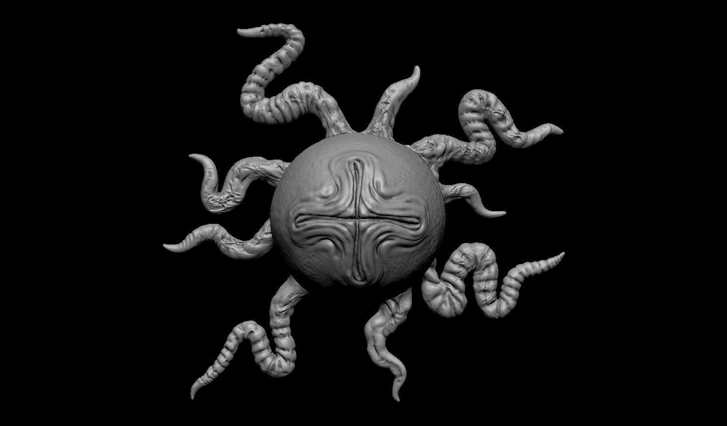 3D PRINTABLE ALIEN EGG OVOMORPH 1979 WITH ROOTS 3D model 3D printable ...