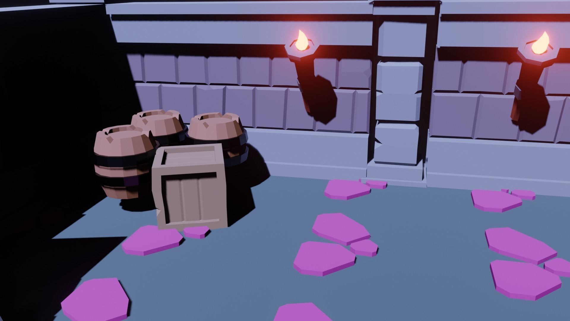 Low-Poly Props free VR / AR / low-poly 3D model | CGTrader