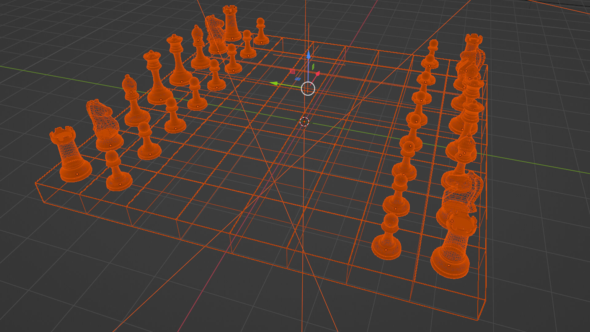 Chess Pieces 3D Model 3D model | CGTrader