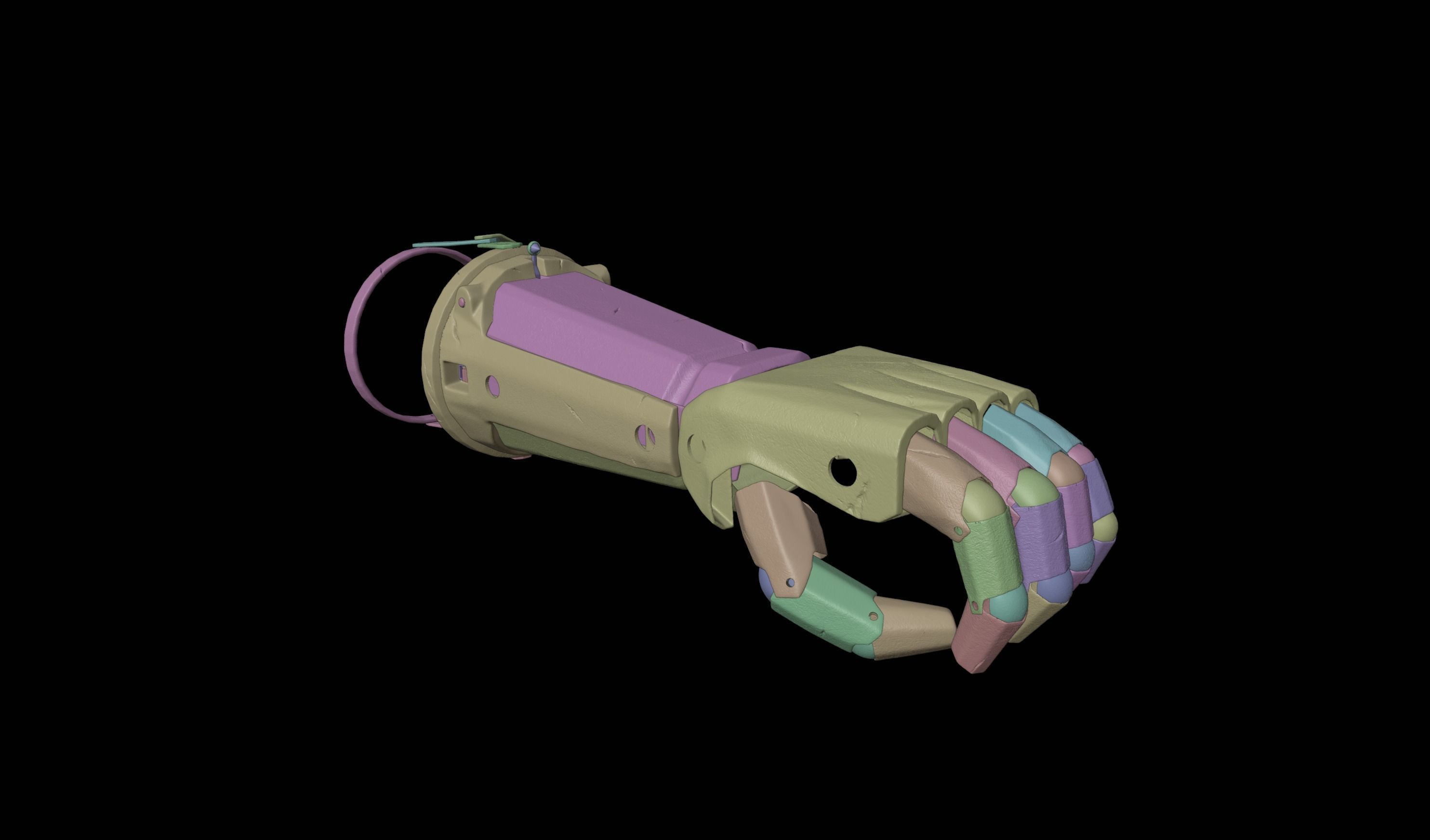 Guts Mechanical Arm Fan Art for Cosplay 3D model 3D printable | CGTrader