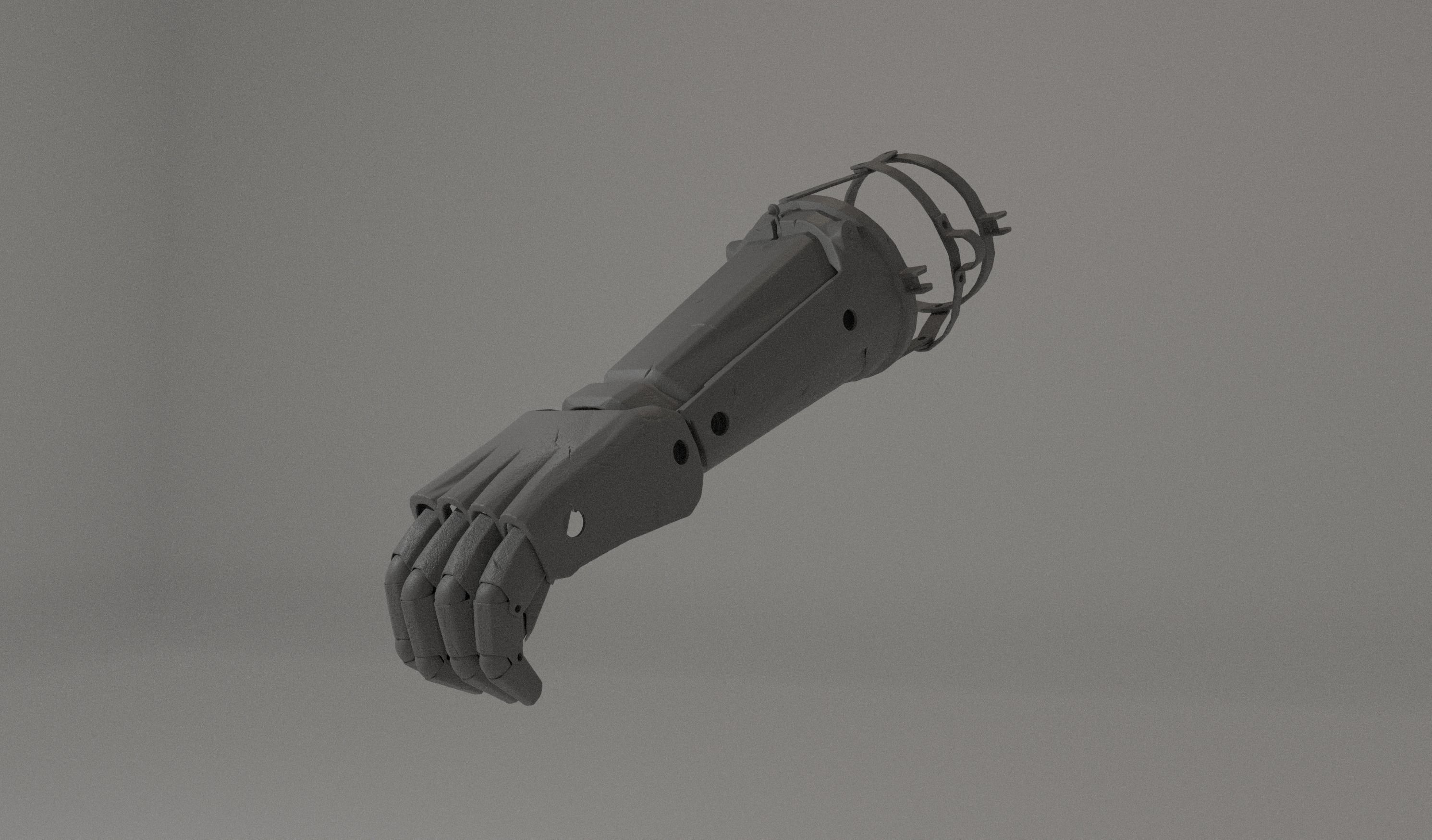Guts Mechanical Arm Fan Art for Cosplay 3D model 3D printable | CGTrader