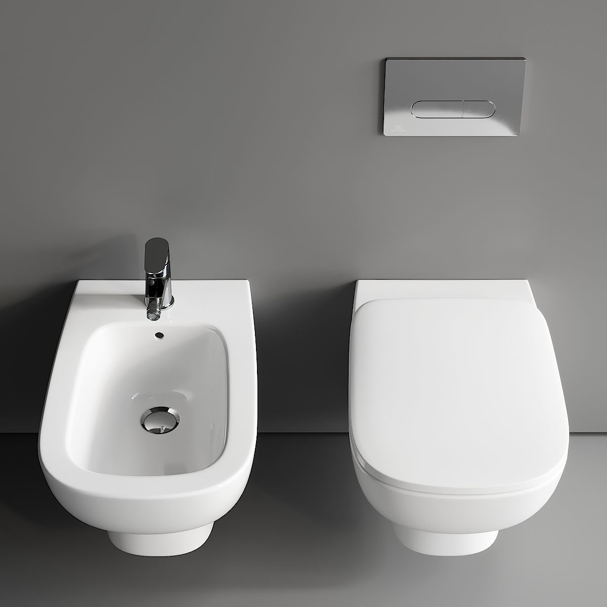 Ideal Standard Esedra Wall-Hung WC 3D model | CGTrader