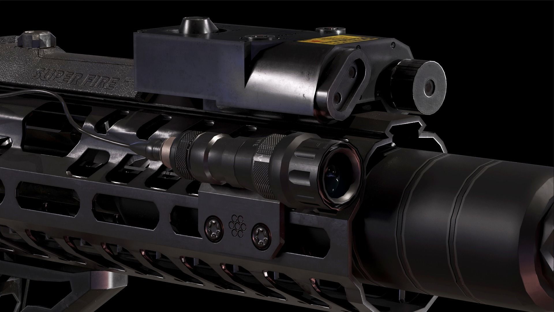 3D model Sig Sauer MCX Virtus Game Ready Gun VR / AR / low-poly | CGTrader