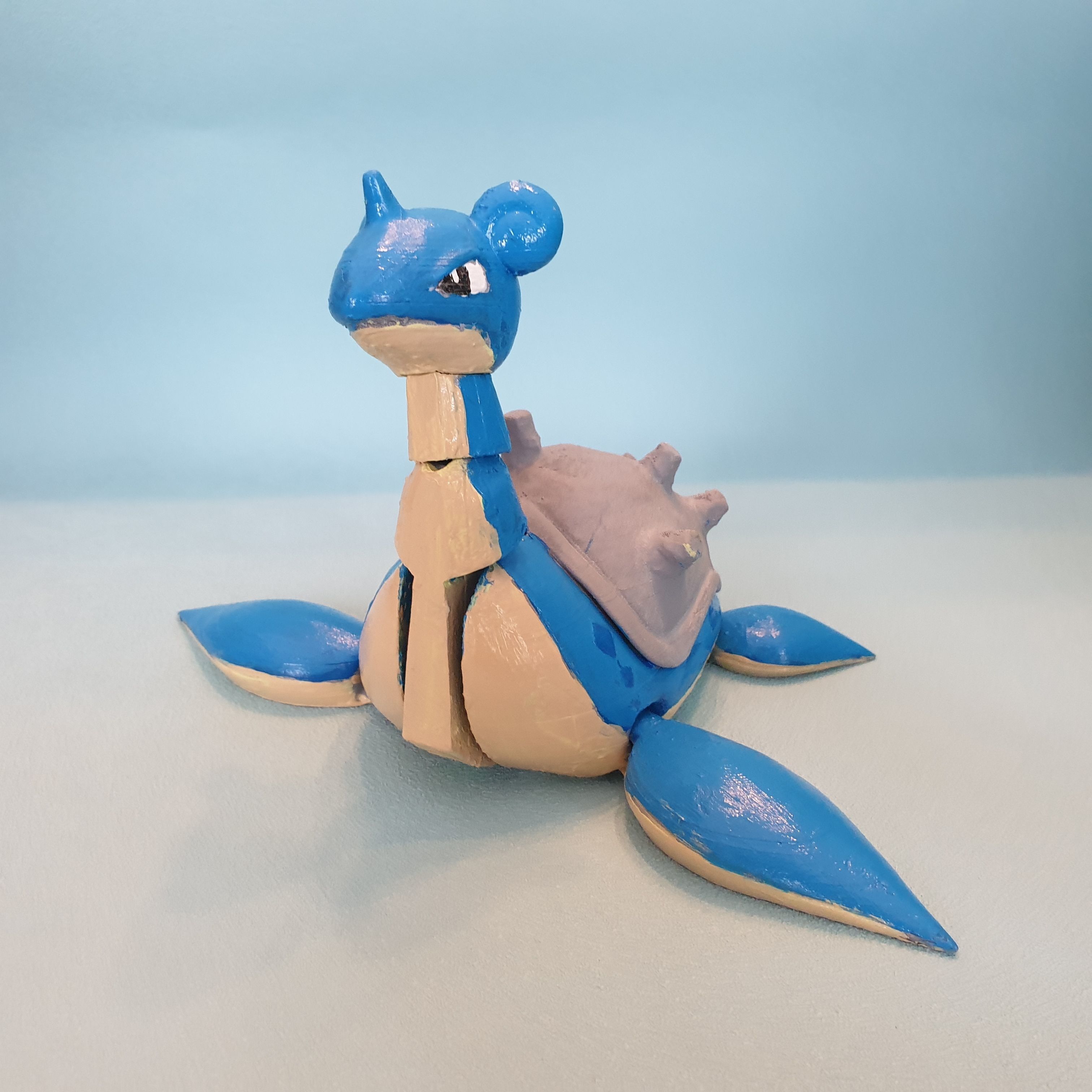Articulated Pokemon Lapras 3D model 3D printable | CGTrader