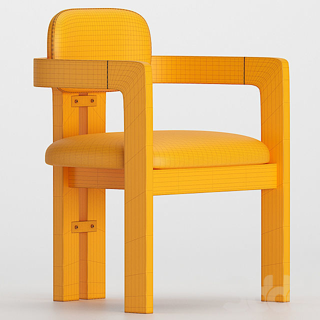 Kibo Chair 3D model | CGTrader