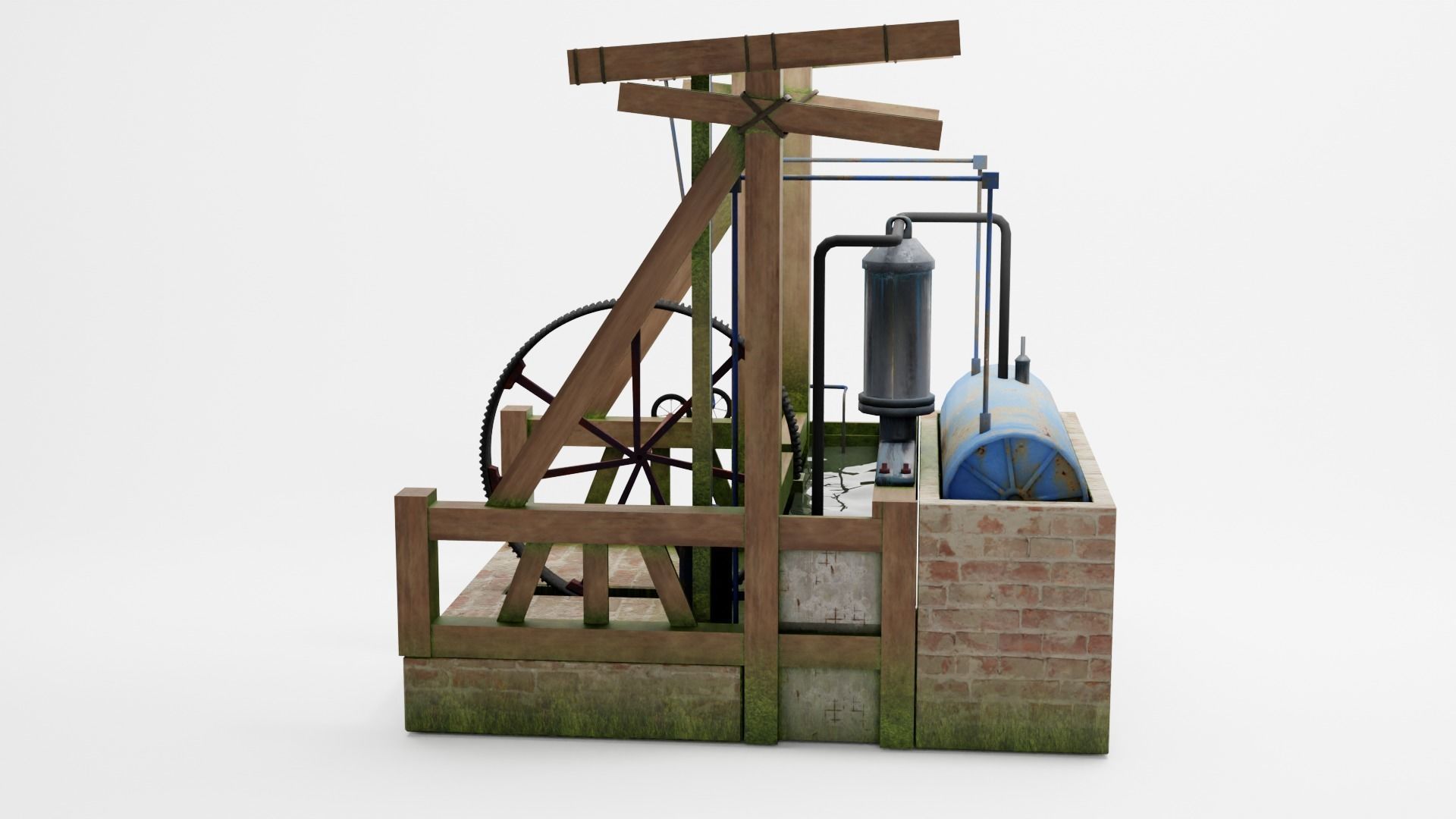 STEAM ENGINE 3D model | CGTrader