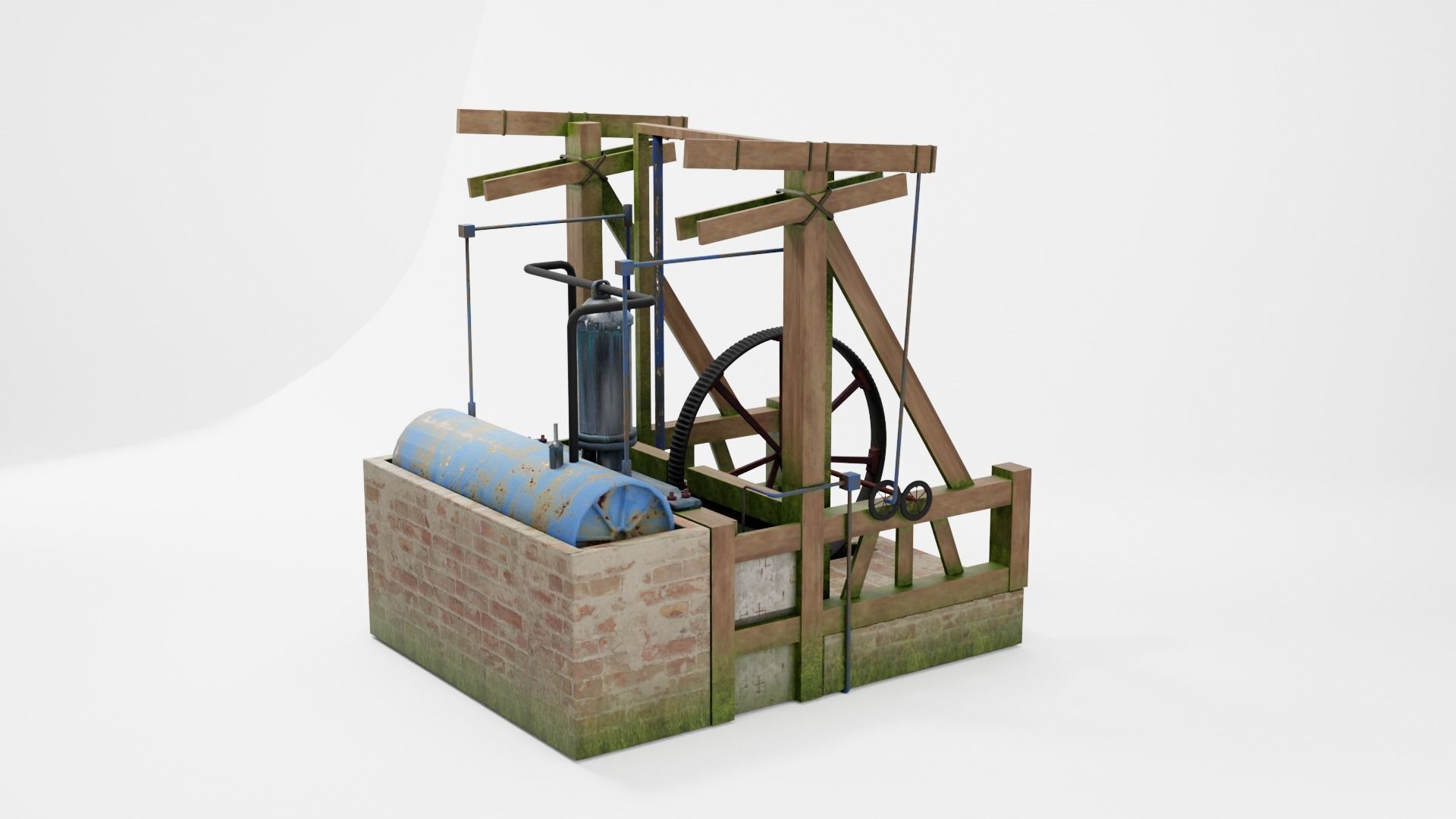 STEAM ENGINE 3D model | CGTrader