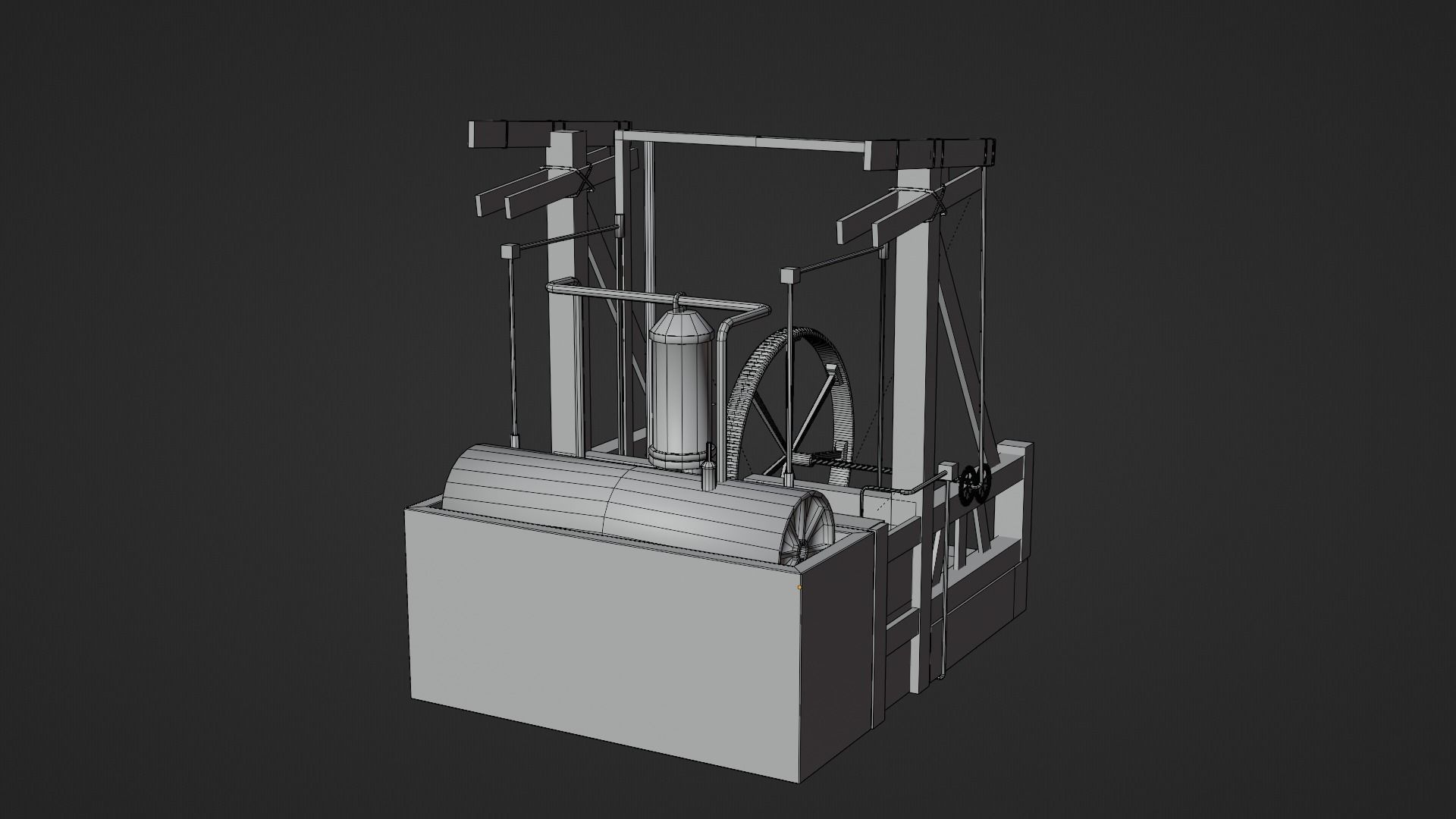 STEAM ENGINE 3D model | CGTrader