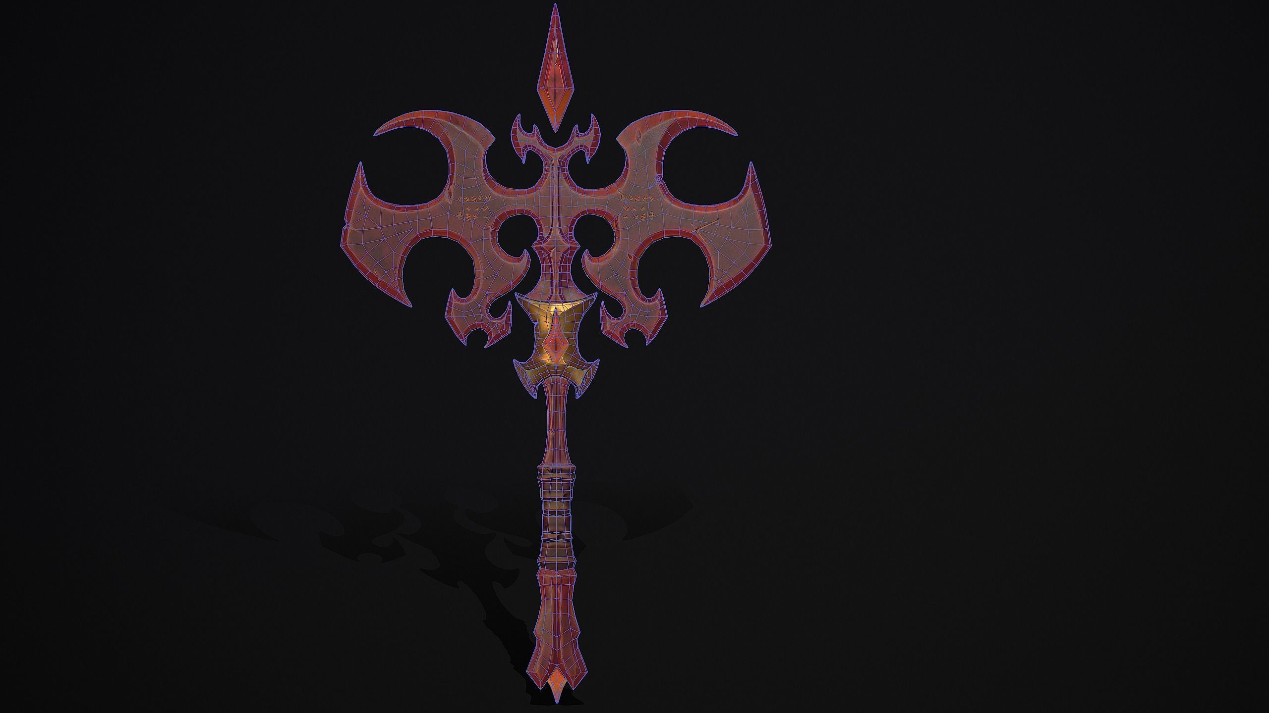 3D model Mystical Scepter VR / AR / low-poly | CGTrader