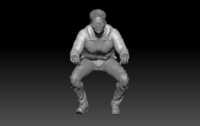 TOP GUN BOY 3 3D model 3D printable | CGTrader