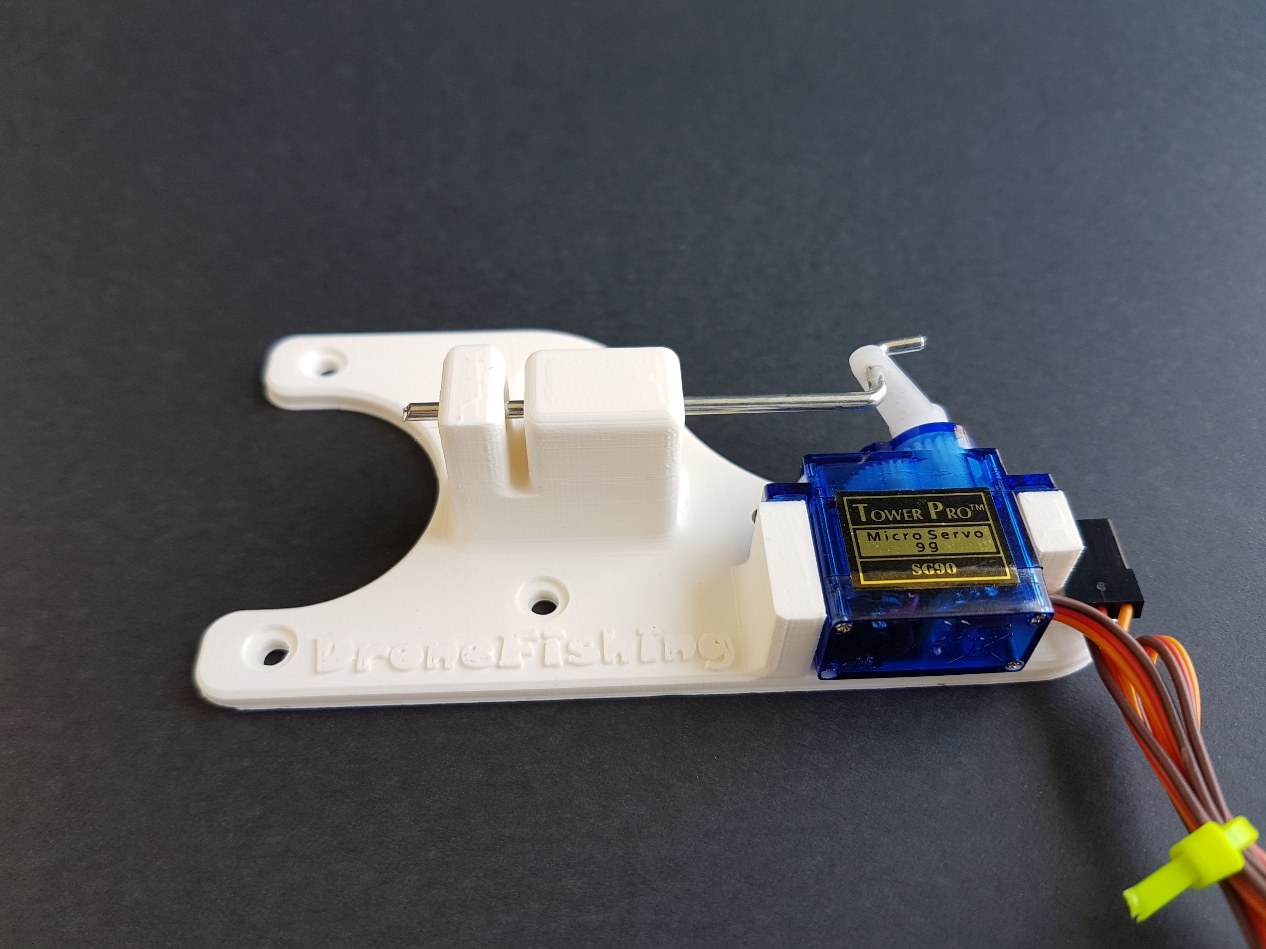 Payload Servo Release for Phantom 9g Servo Model 3D model 3D printable ...