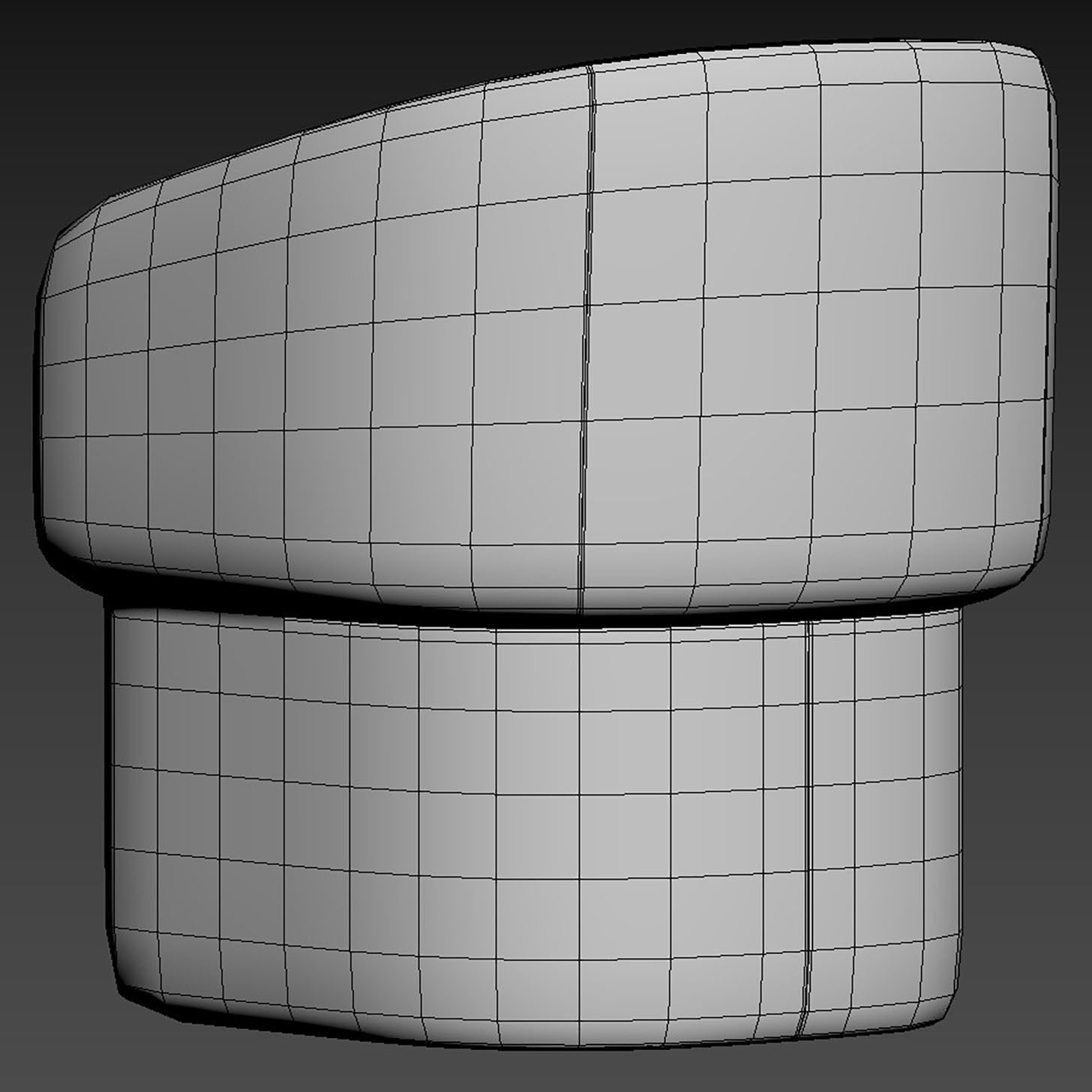 Lowrance Velvet Barrel chair 3D model | CGTrader