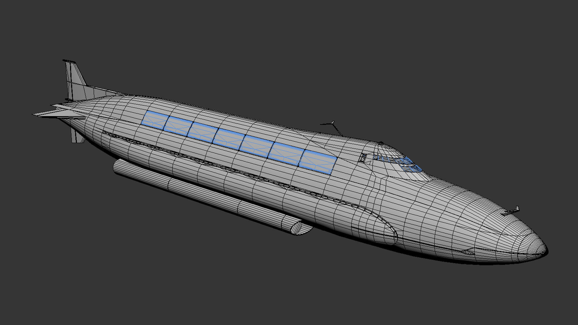 MHD Drive-Powered cargo Submarine 3D model | CGTrader