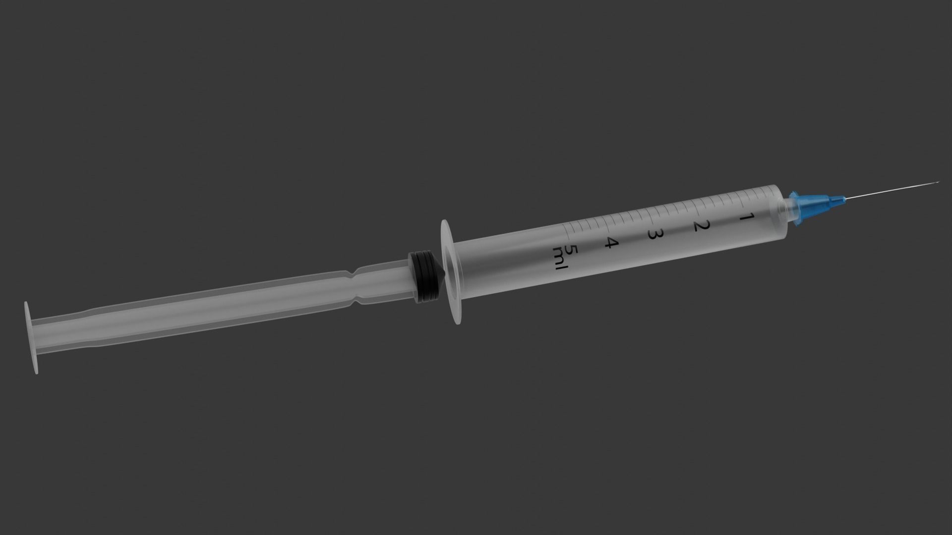 3D model Syringe VR / AR / low-poly | CGTrader