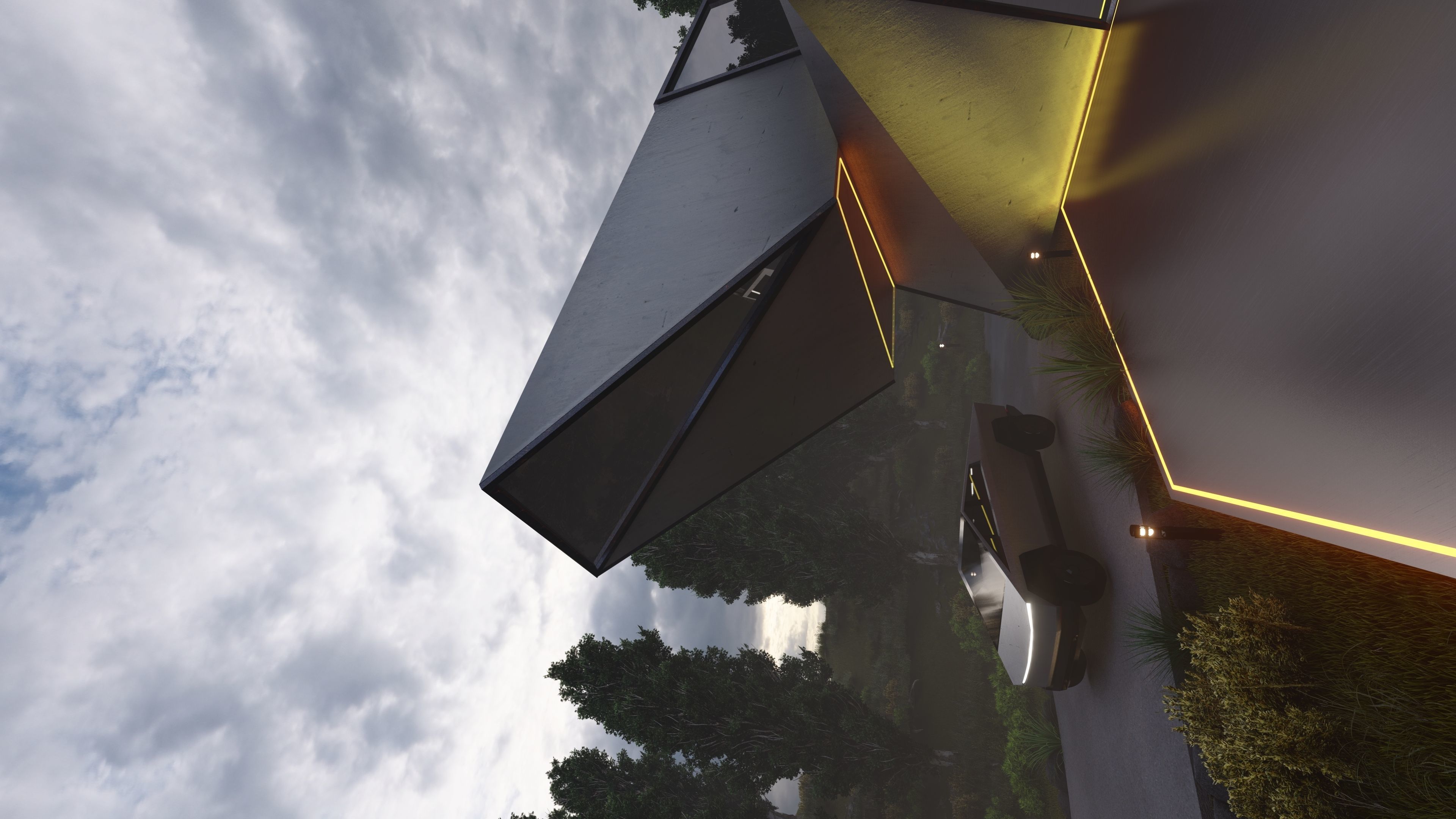 Cyber House METAVERSE HOUSE DESIGN 3D model | CGTrader