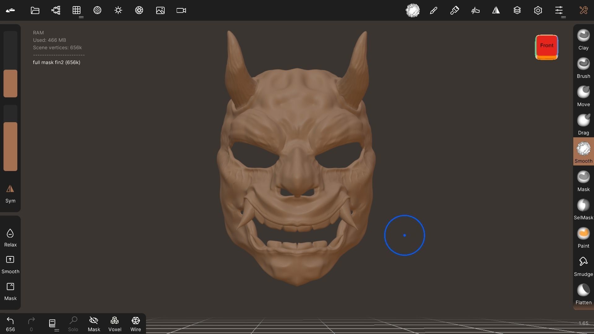 Oni demon 3D model 3D printable | CGTrader
