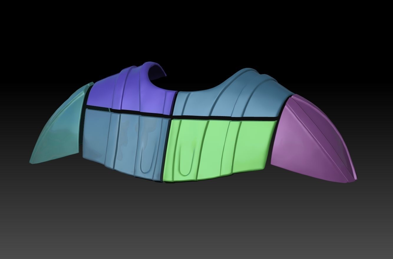 Darth Vader chest Armor ANH and R1 Episode-IV 3D model 3D printable ...