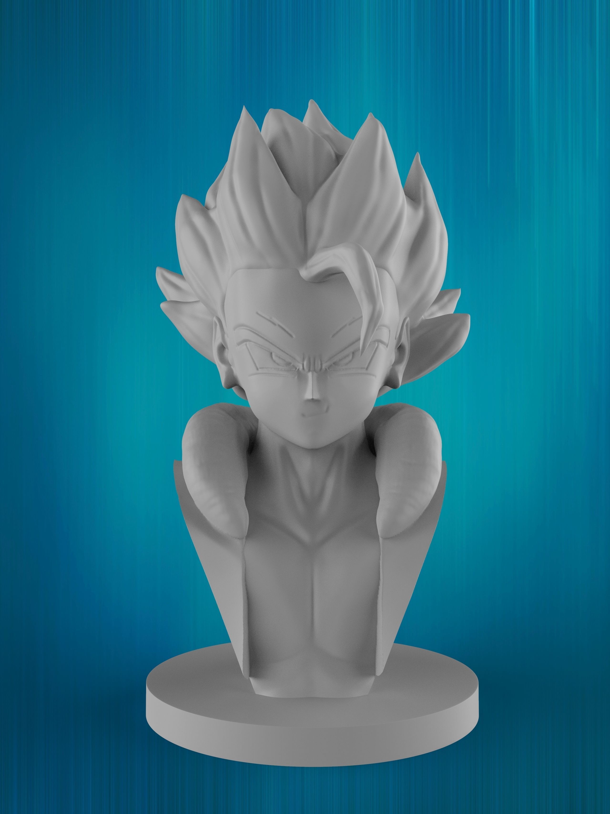 Dragon Ball Gogeta 3D model 3D printable | CGTrader