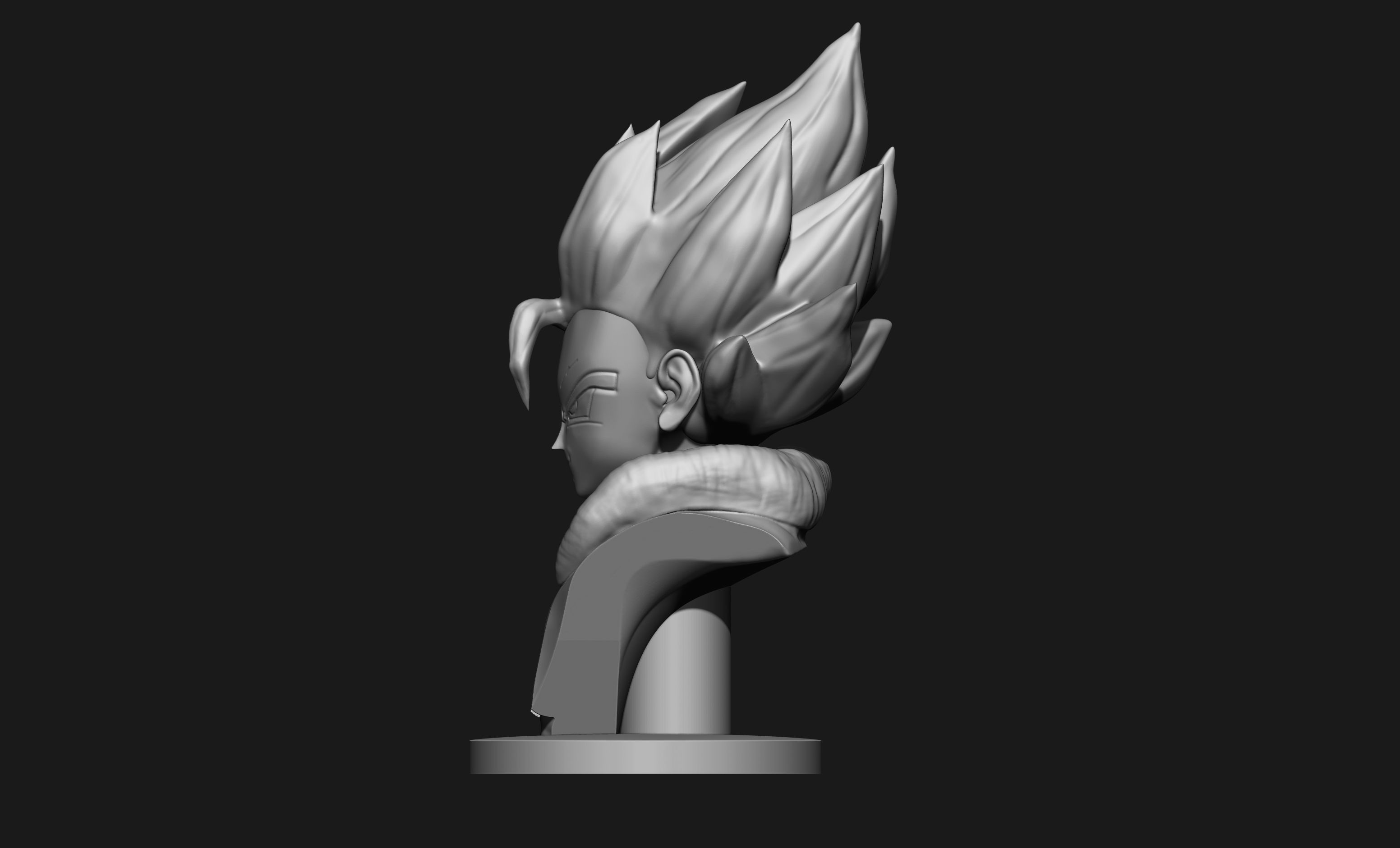 Dragon Ball Gogeta 3D model 3D printable | CGTrader