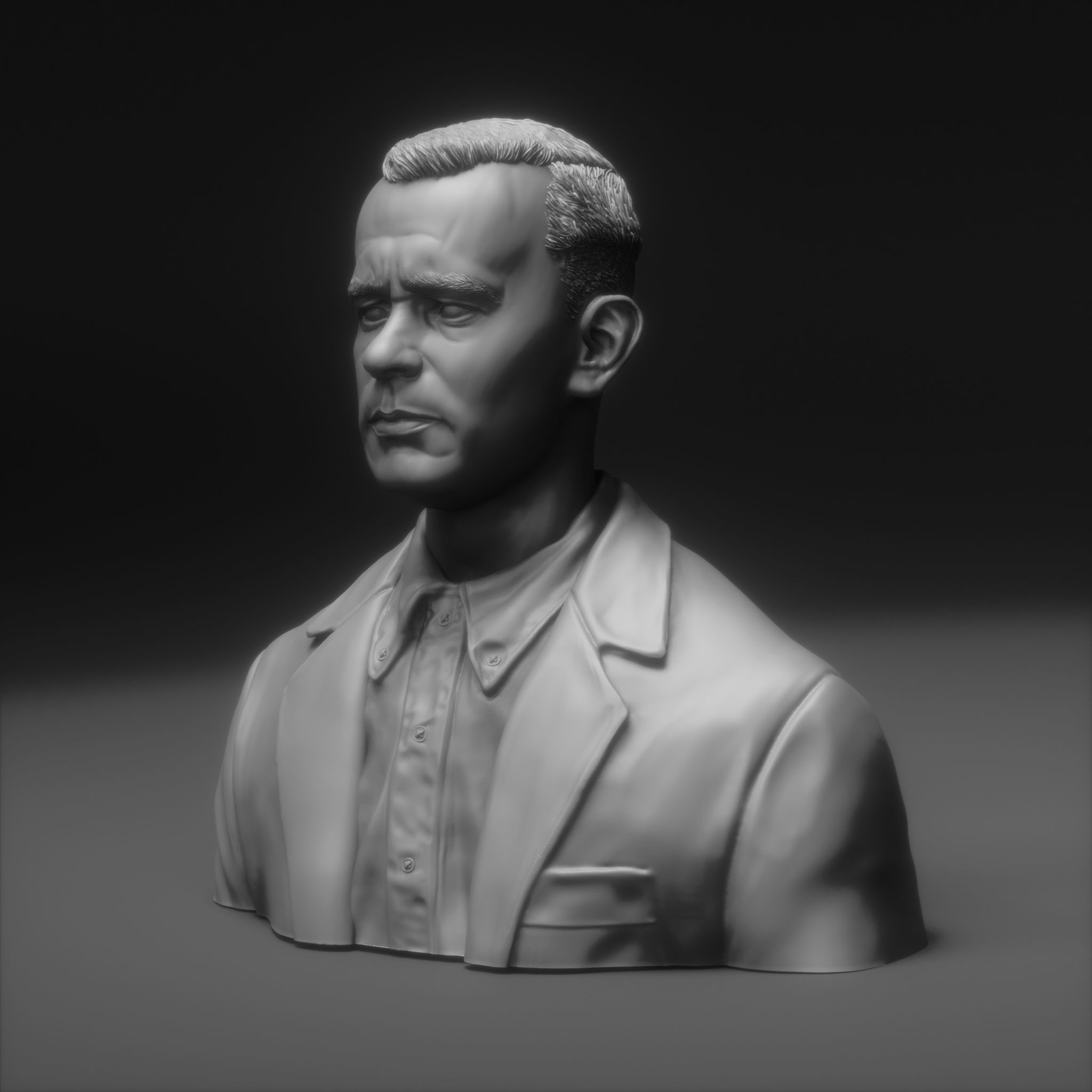Tom Hanks - Forrest Gump - Forrest Gump 3D model 3D printable | CGTrader