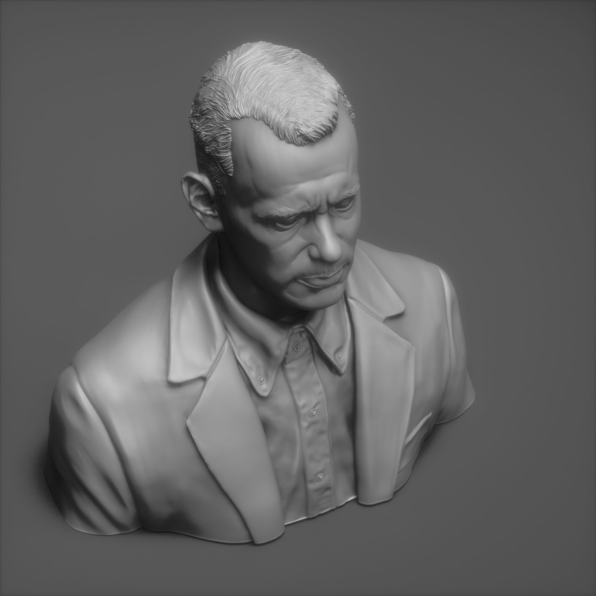 Tom Hanks - Forrest Gump - Forrest Gump 3D model 3D printable | CGTrader