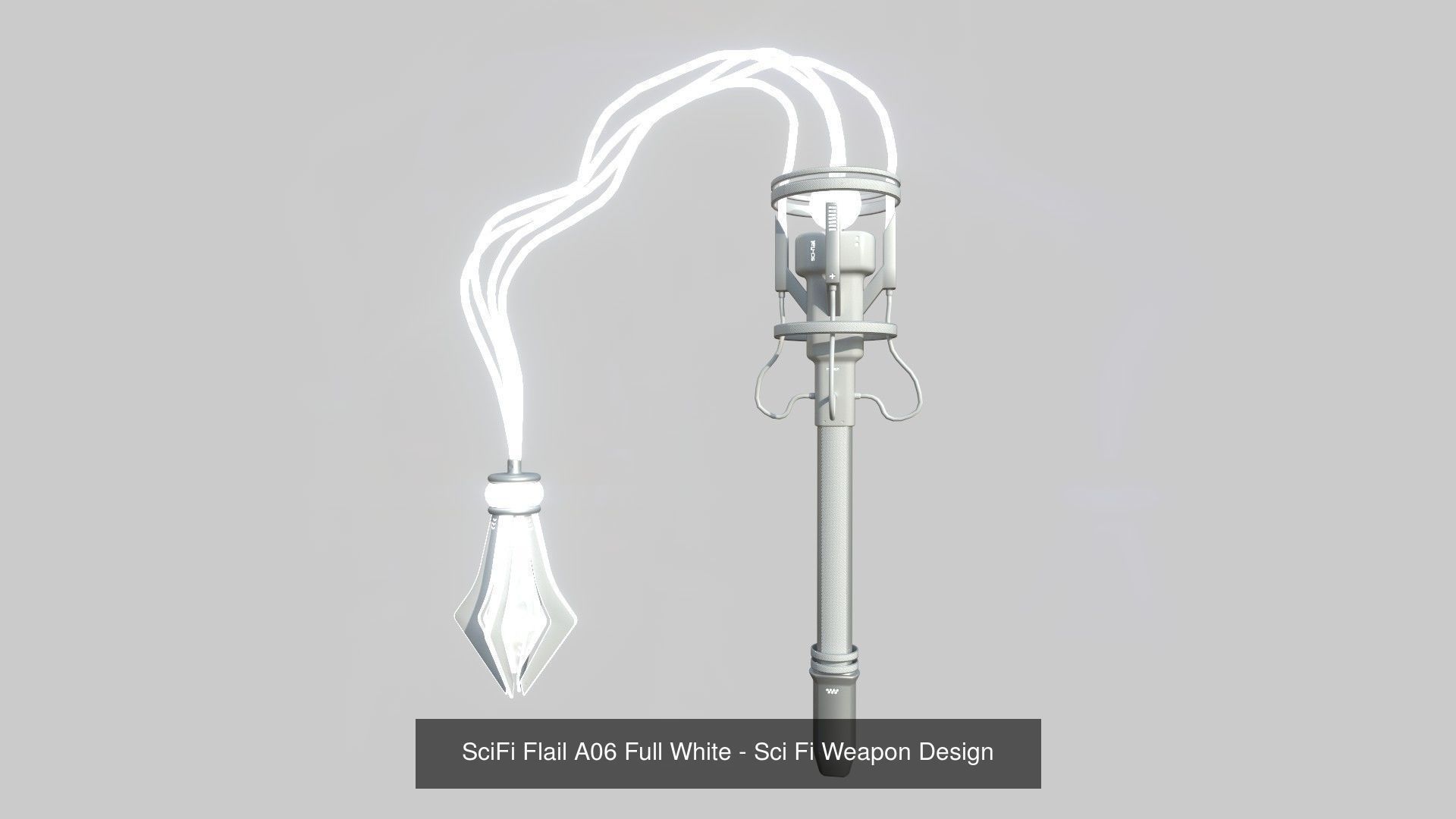 10 SciFi Flails A Collection - Sci Fi Weapon Design VR / AR / low-poly ...