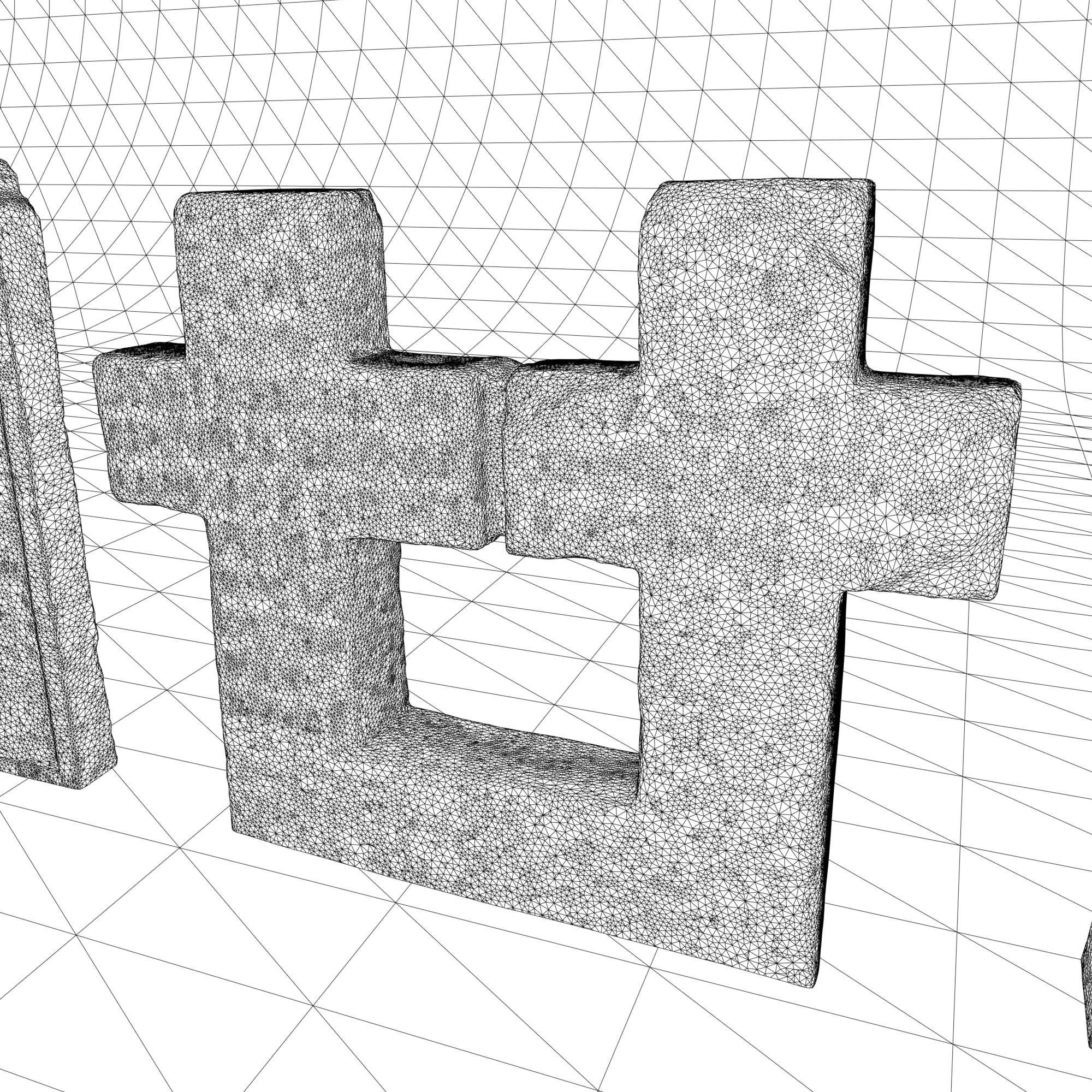 Old Tombstone Pack - 8k Textures 3D model | CGTrader