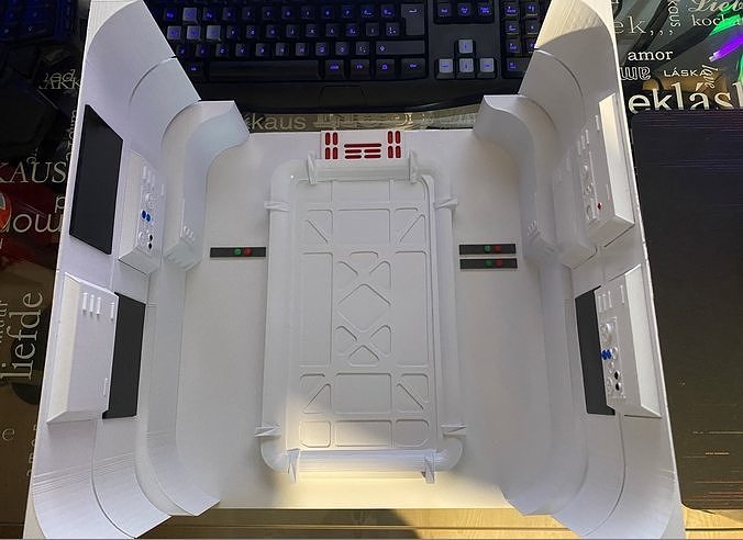 STAR WARS TANTIVE IV DIORAMA 3D model 3D printable | CGTrader