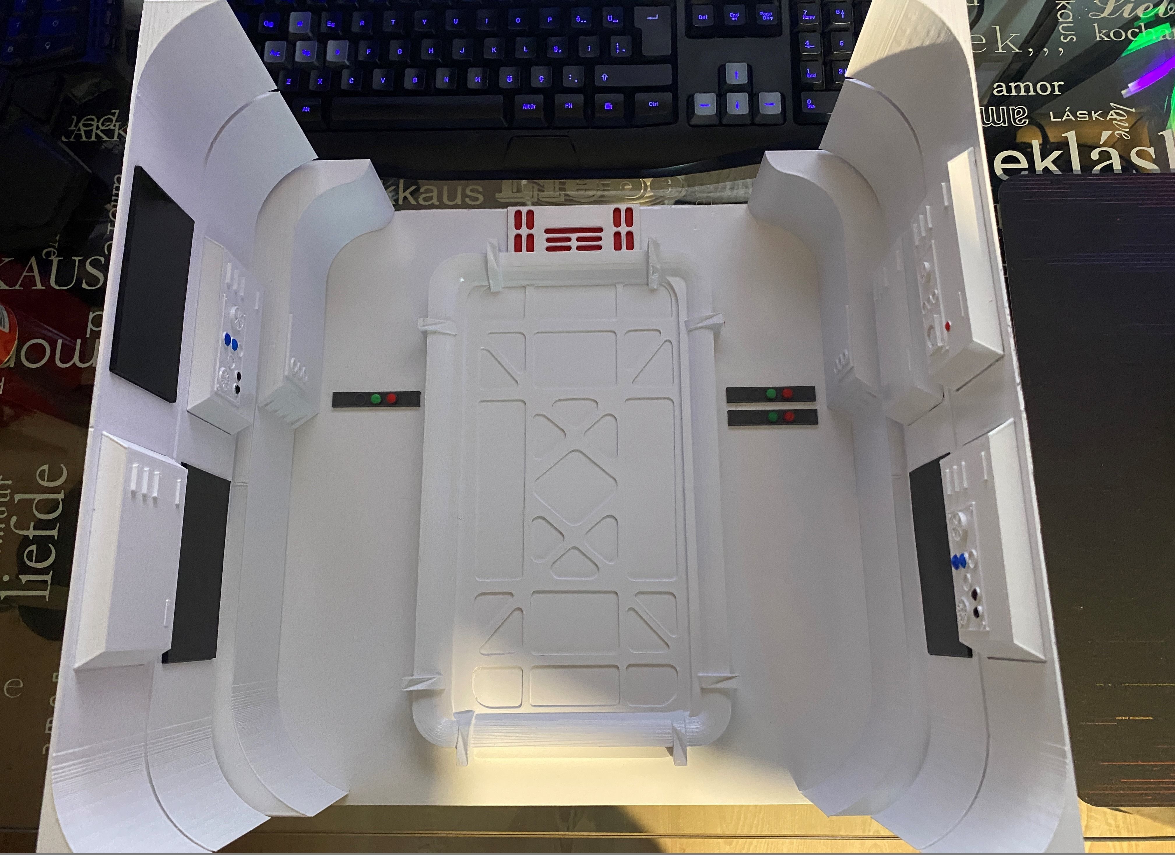 STAR WARS TANTIVE IV DIORAMA 3D model 3D printable | CGTrader