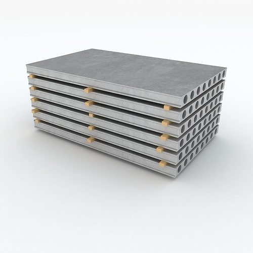 Concrete Slabs 3D model | CGTrader