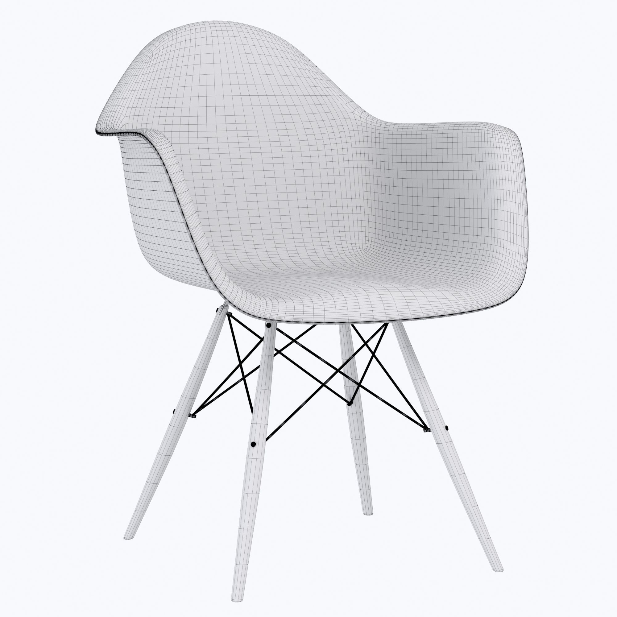 Chair DAW 3D model | CGTrader
