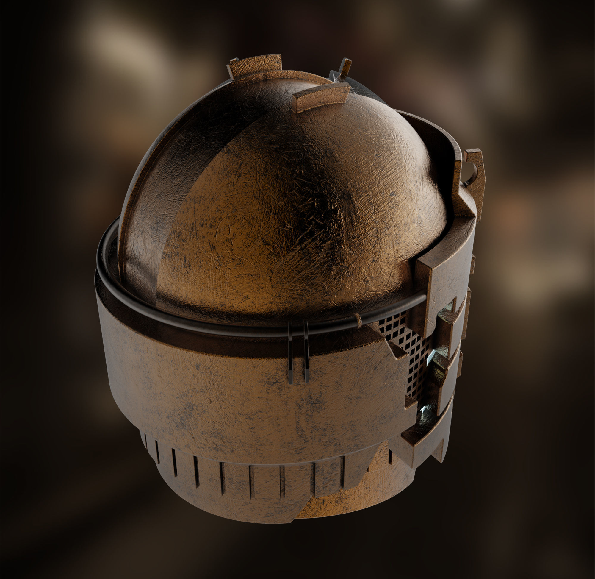 Dead Space - Isaac Clarke helmet 4 3D model | CGTrader
