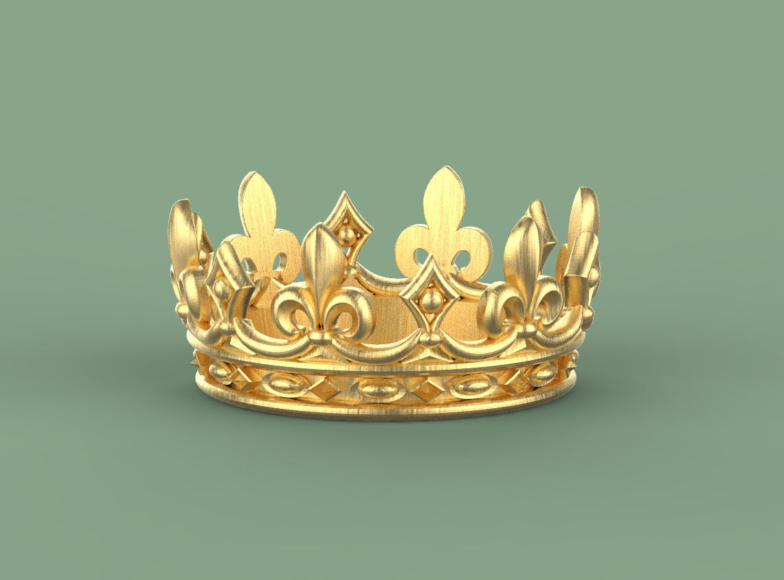 crown 3D model 3D printable | CGTrader